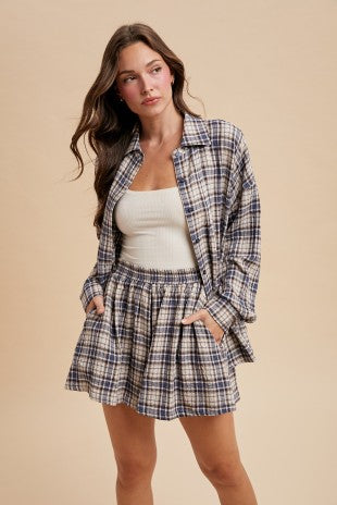 Kayla's Favorite Plaid Set – Blue Roan + Co.
